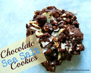 Chocolate Sea Salt Cookie [Recipe]