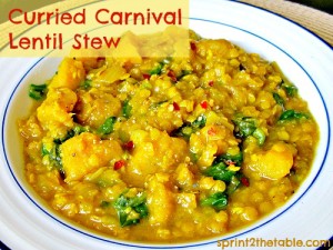 Curried Carnival Lentil Stew